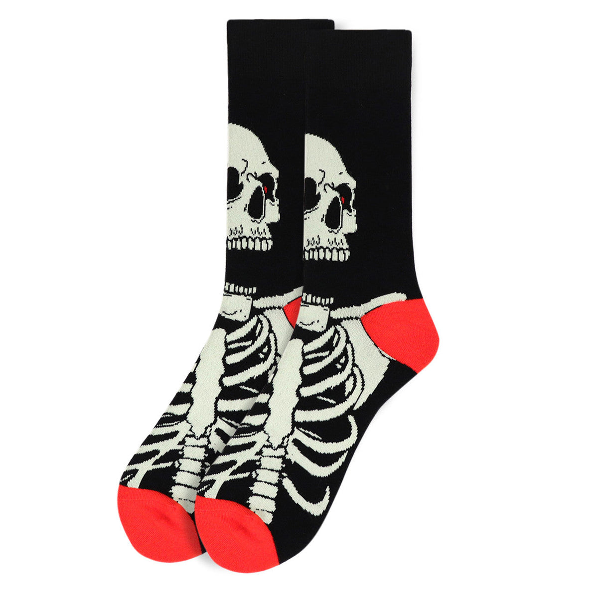 Men's Skeleton Halloween Novelty Socks| ToeHugger.com